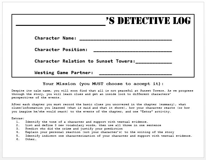 Keeping Students Engaged and Accountable When Reading a Novel ...