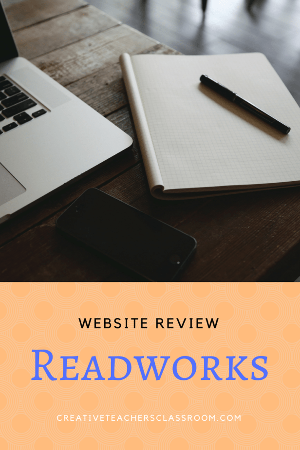 Website Review: Readworks.org – Creative Teacher's Classroom