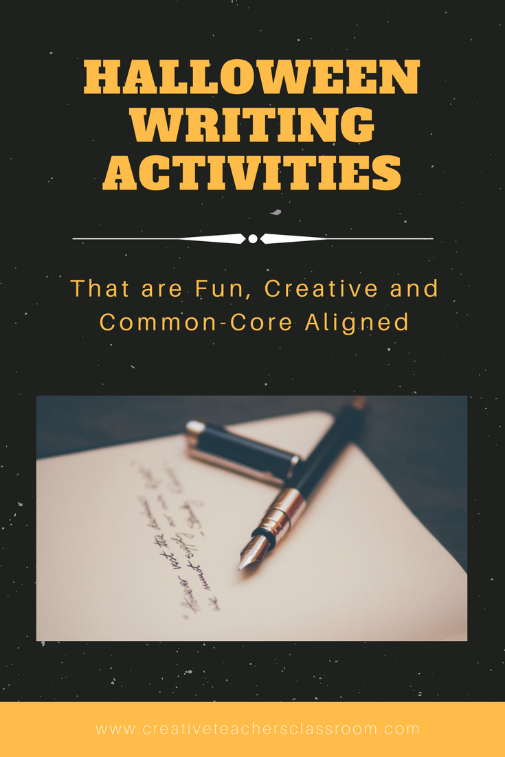 FUN Halloween Writing Activities that are still Common-Core Aligned ...